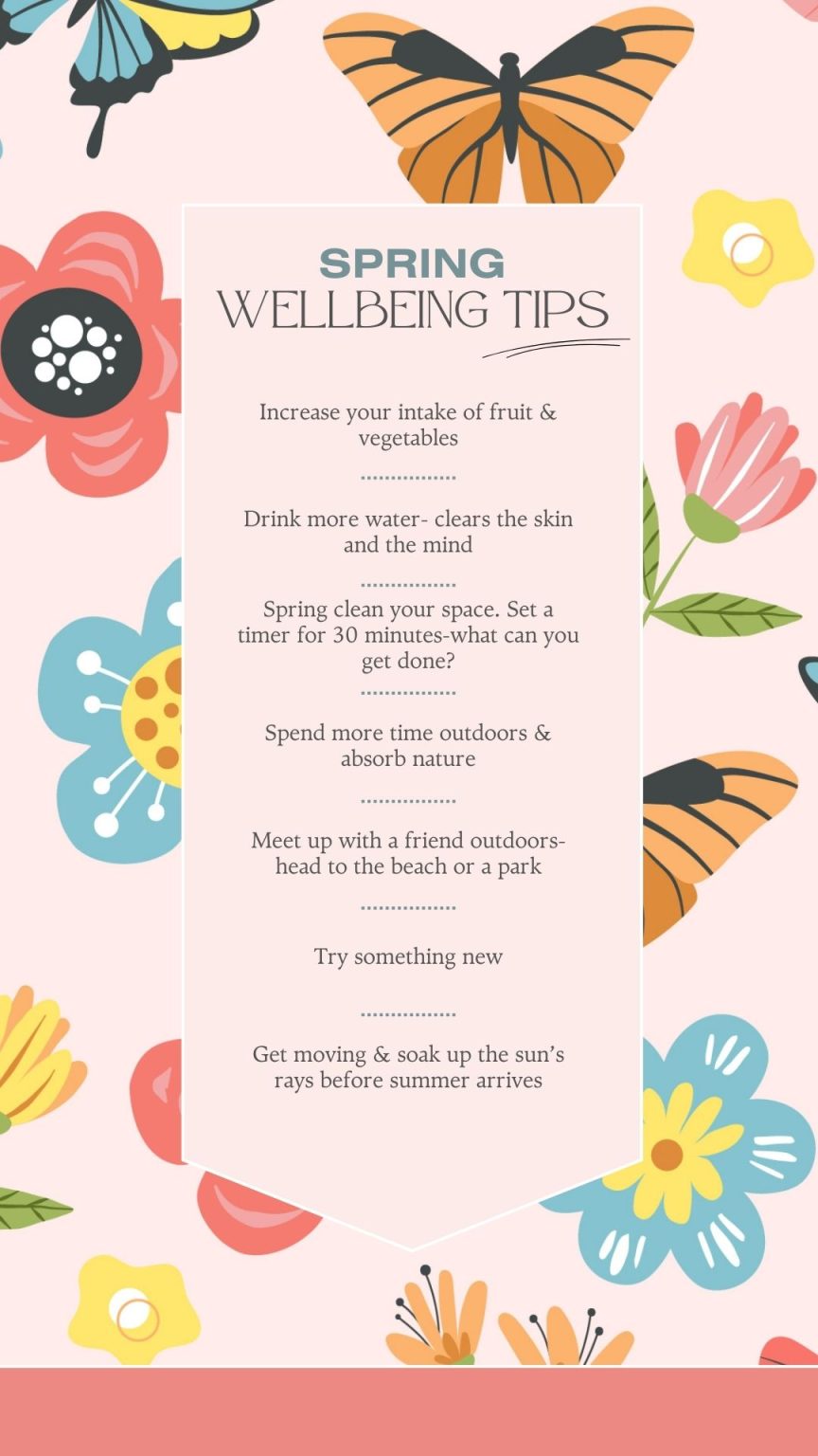 Spring Wellbeing Tip of the Month - Carefree Cornwall
