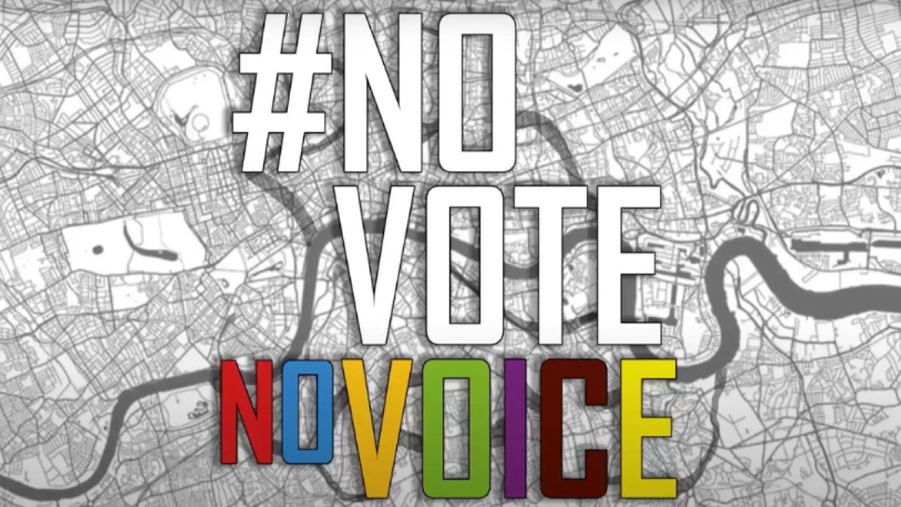 No Vote No Voice - Carefree Cornwall