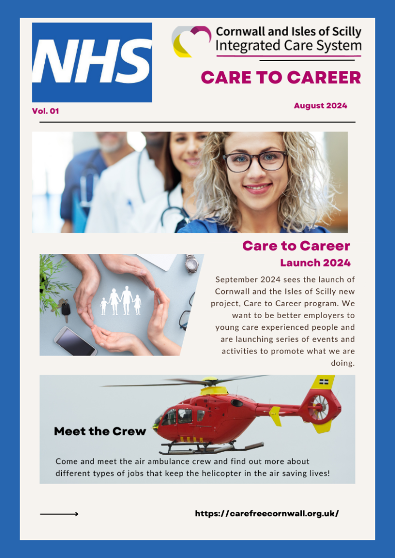 NHS Care2Career - Carefree Cornwall